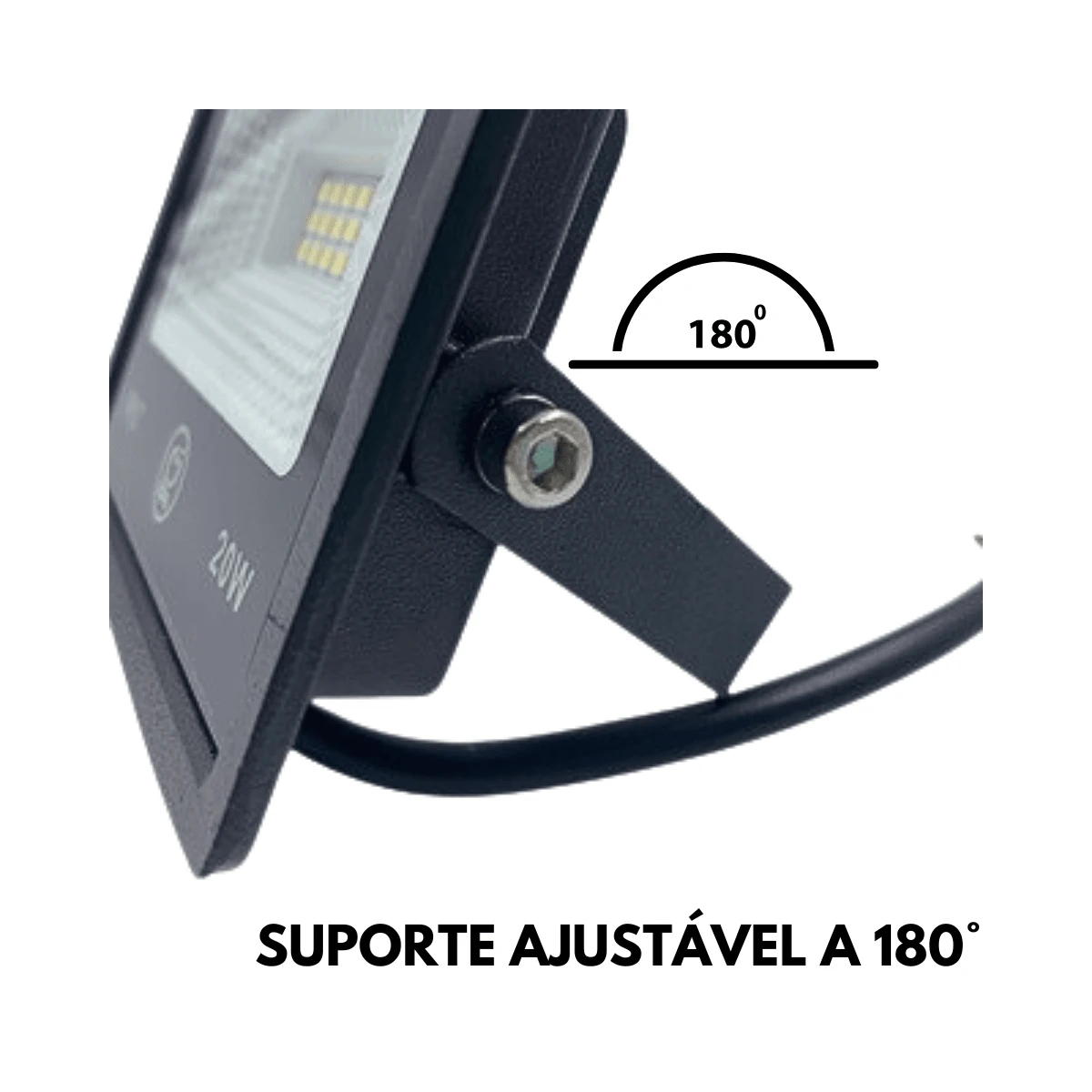 Kit 5 Led Floodlight Spotlight 500w Bivolt Cold White 6500k | SHEIN PT