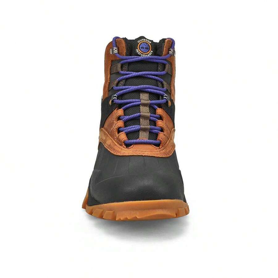 Timberland Mt. Lincoln TB0A61SZF13 Mens 10 Rust Black Leather Hiking ...