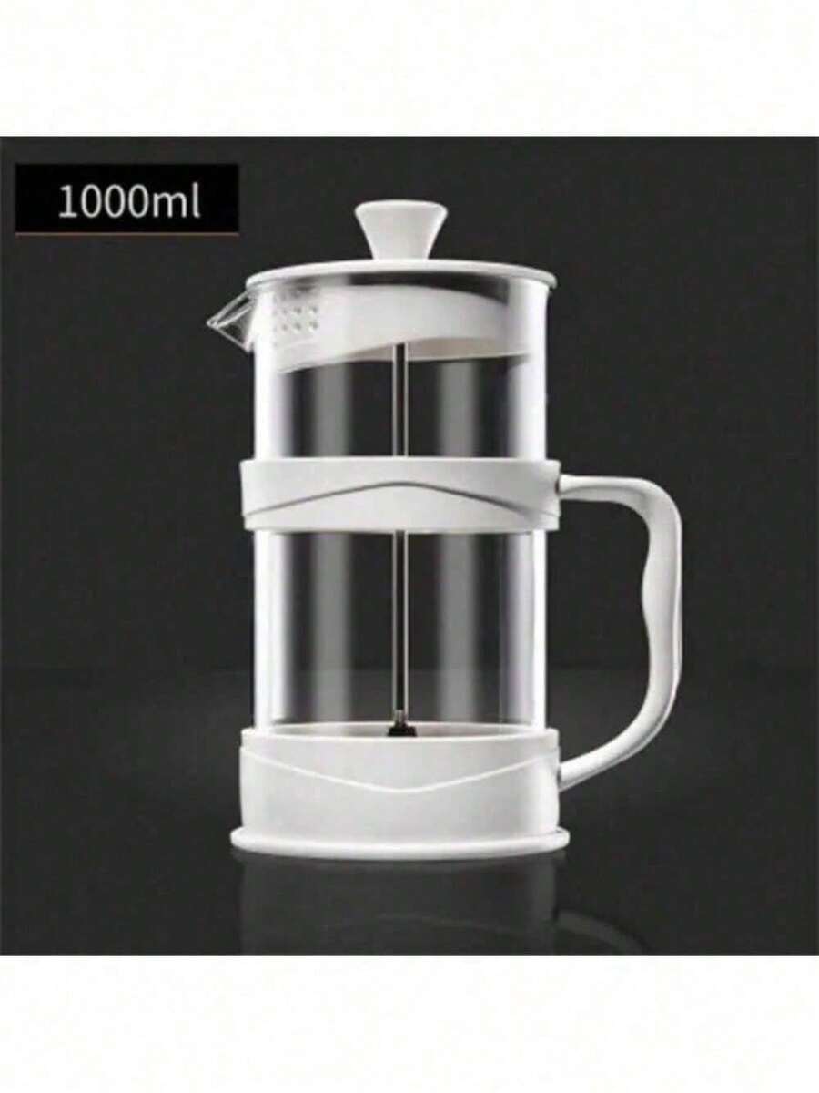 Portable Manual French Presses Pot Coffee Maker Hand Filter Pot Glass ...