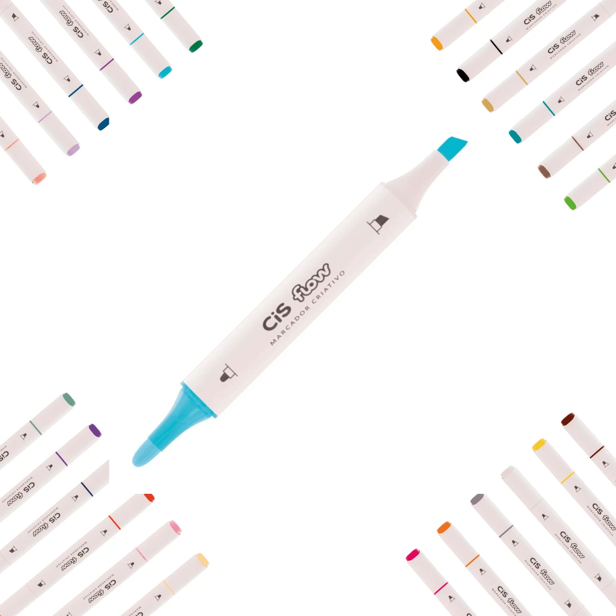 Creative Marker Cis Flow Double Tip Colors Of Your Choice for Sale ...