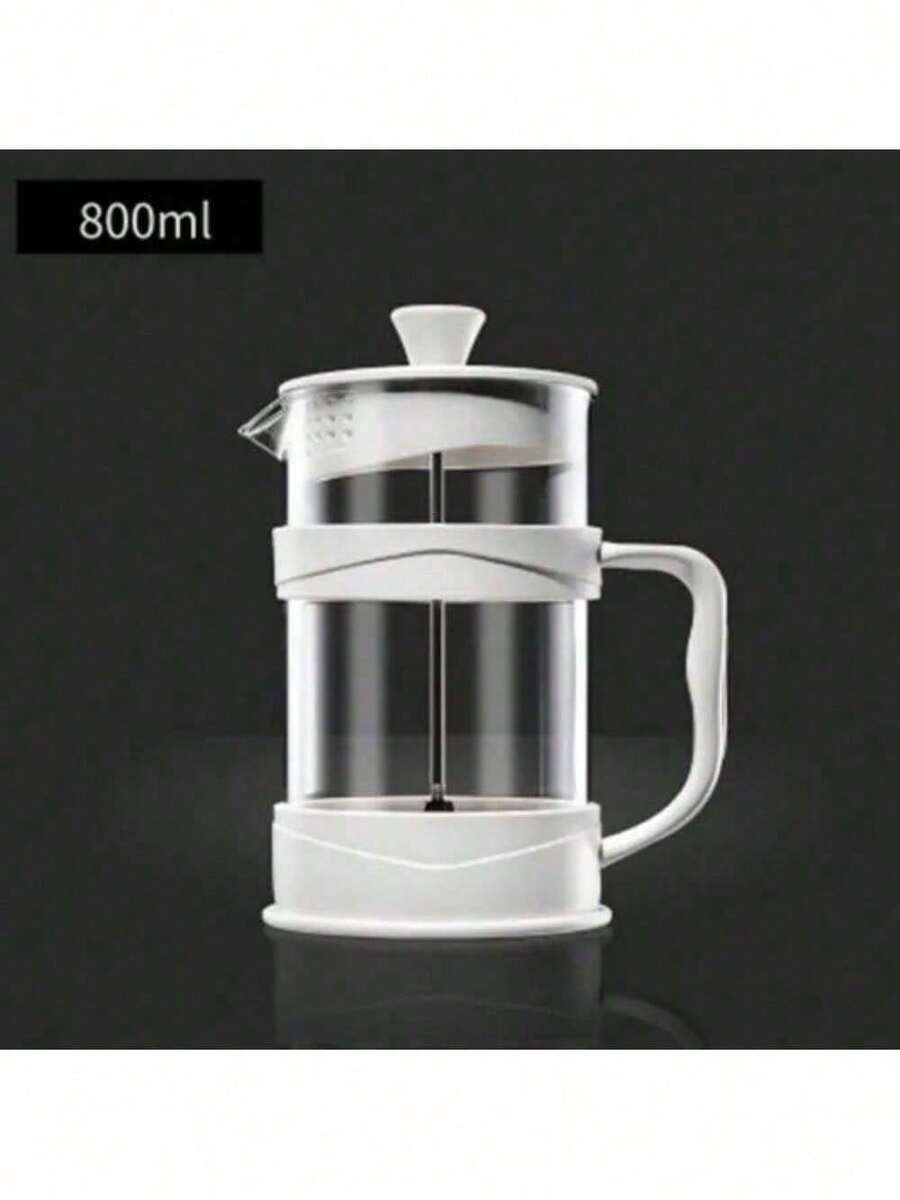 Portable Manual French Presses Pot Coffee Maker Hand Filter Pot Glass ...