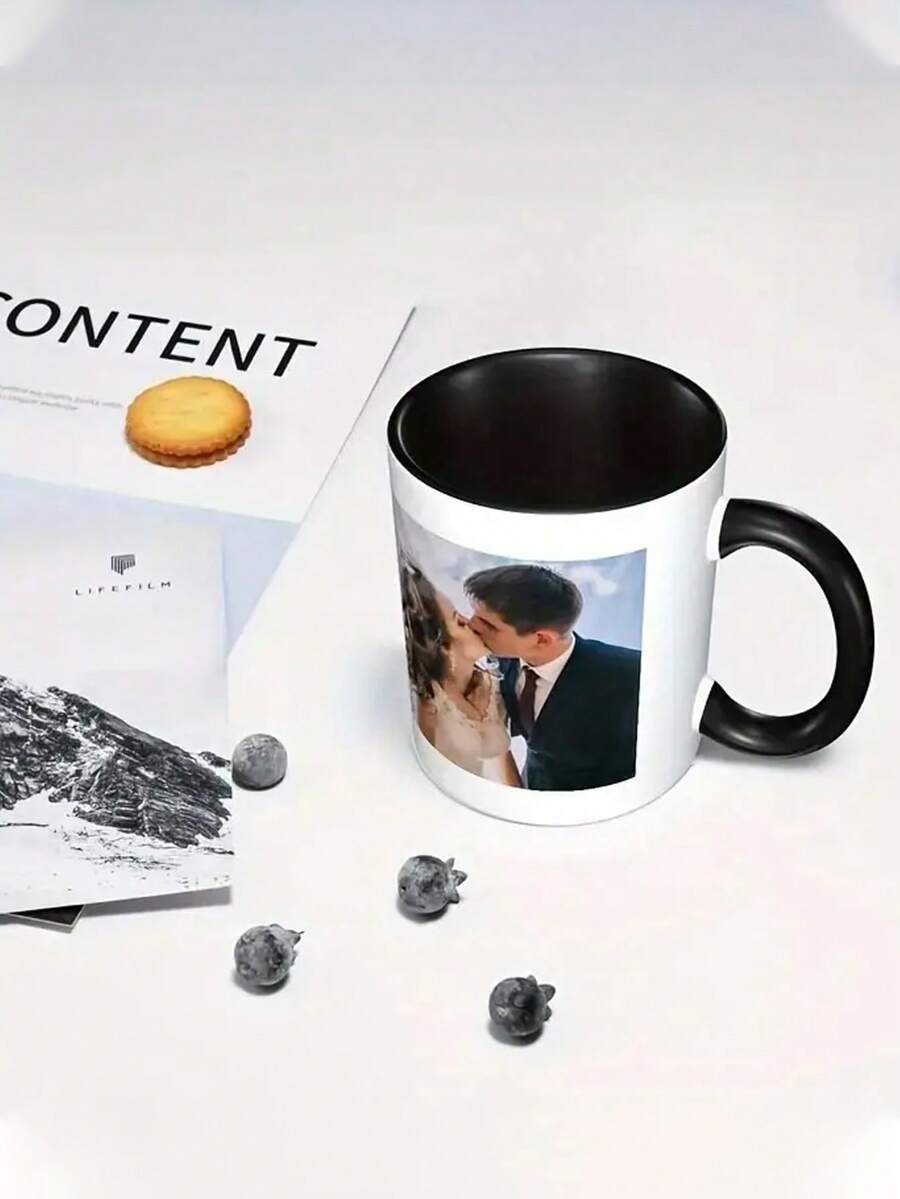 1pc Customized Cup, Personalized Coffee Mug For Cafe - Designed With ...