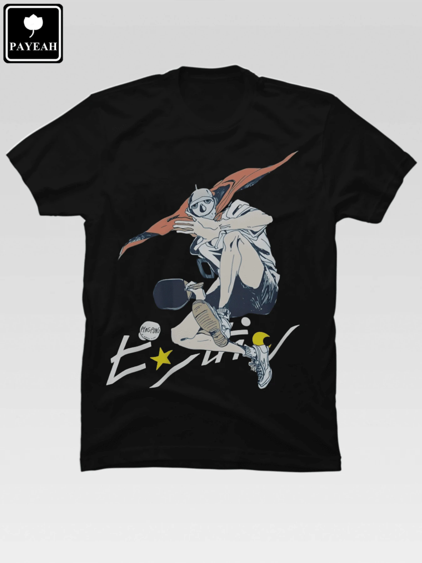 PAYEAH Animated T-Shirt 220g Heavy Cotton T Shirt | SHEIN USA