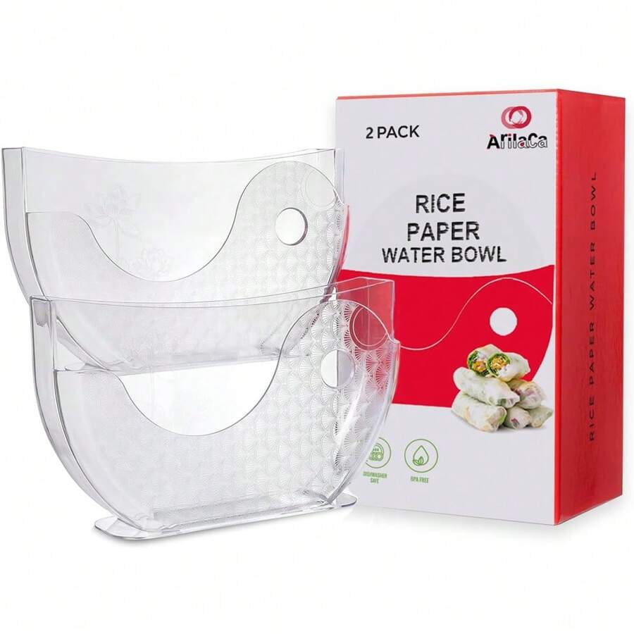 Rice Paper Water Bowl Dipper Spring Roll Maker Spring Roll Water Bowl ...