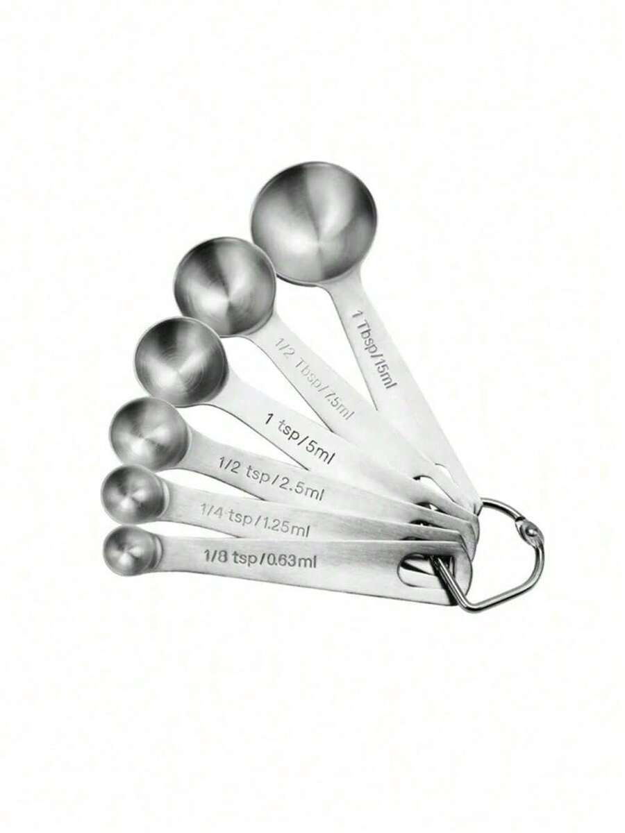 Measuring Cups And Spoons Set Of 14, Stainless Steel 7 Measuring Cups ...