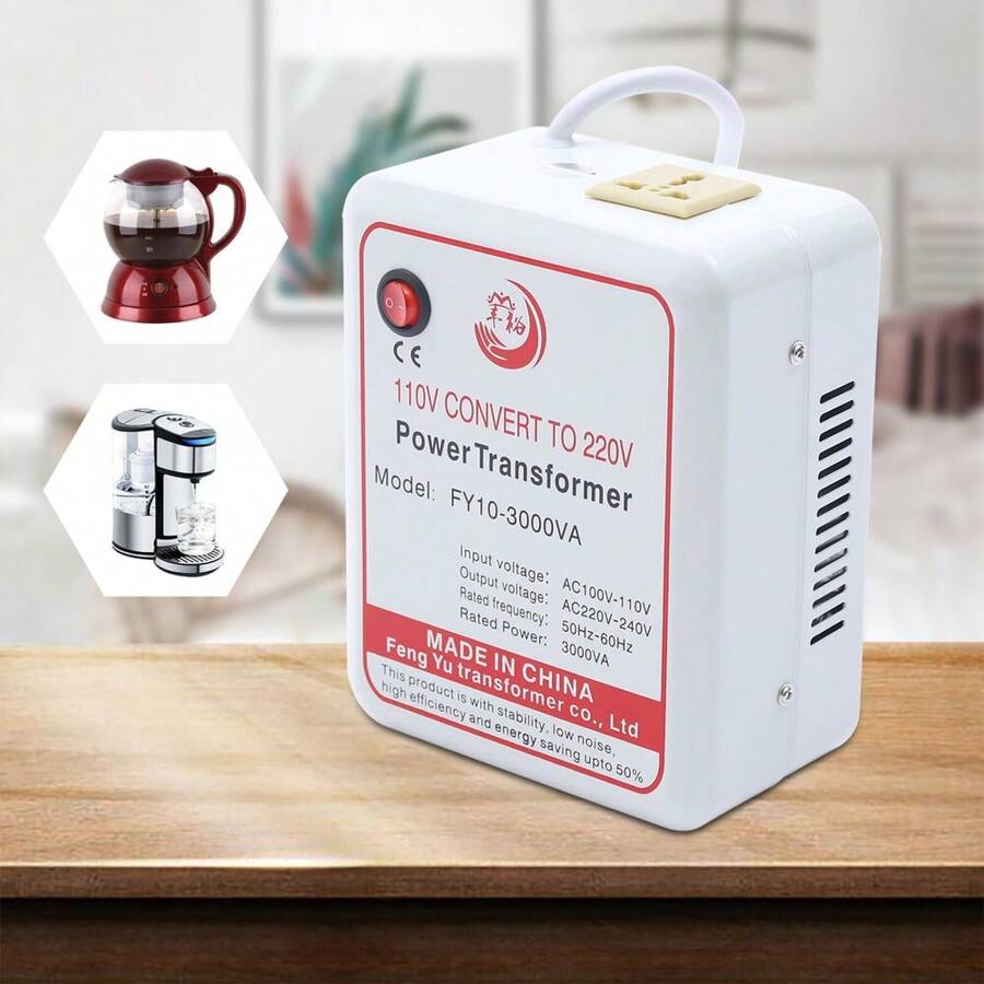 3000W Power Transformer Step Up Voltage Converter Adapter 110V-120V To ...
