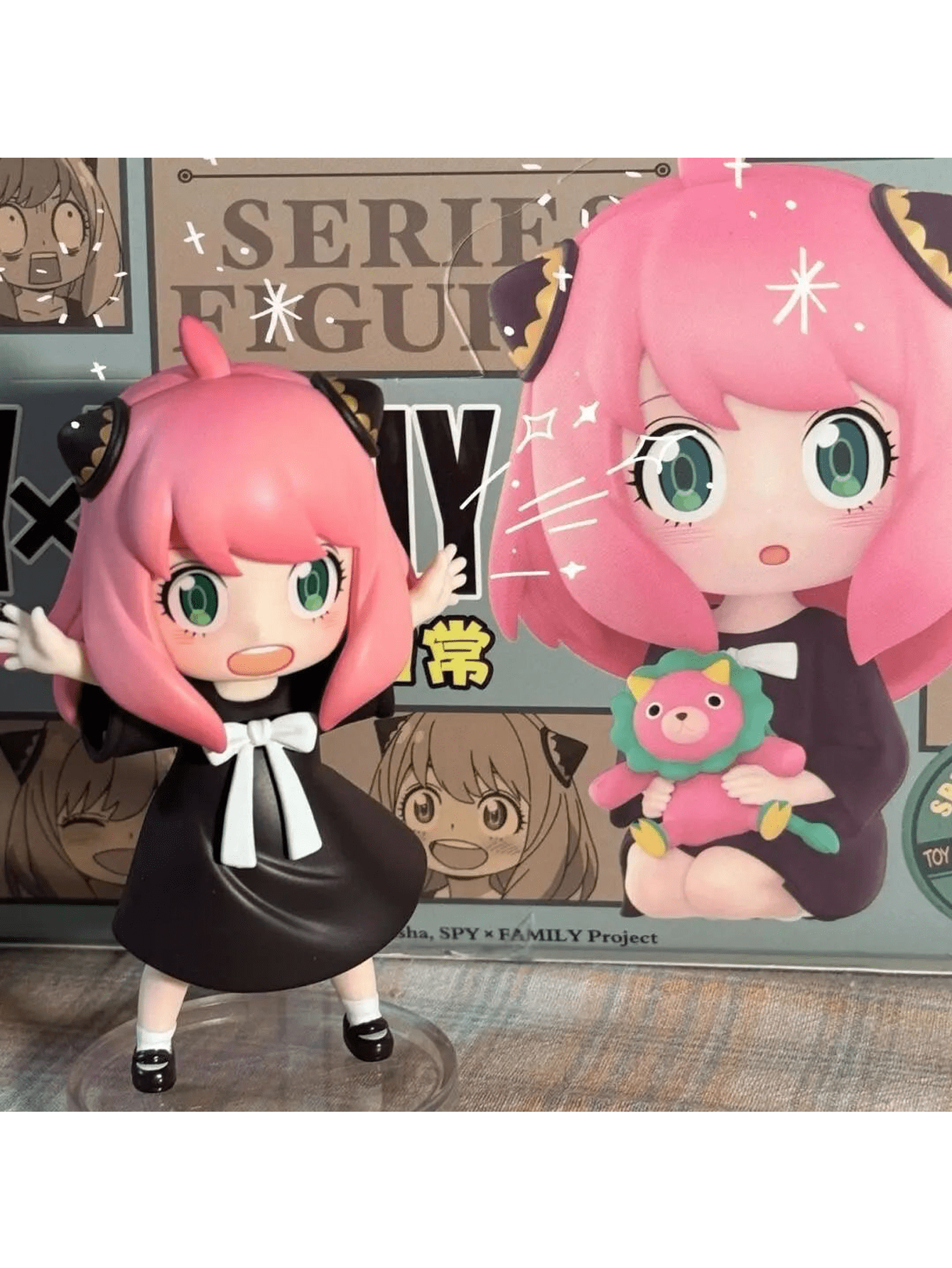 Anya Figurine Blind Box, 6 Random Styles, Chance To Get Rare Hidden ...