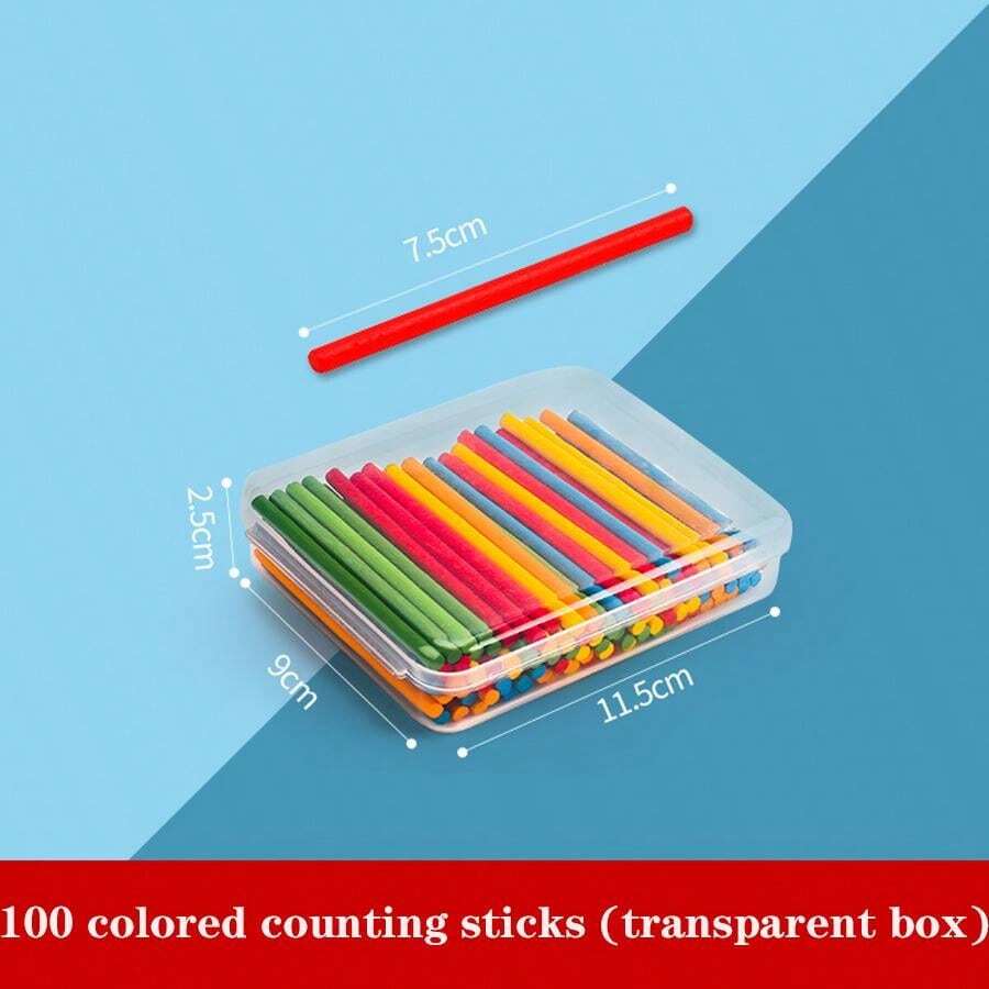 Wooden Counting Sticks, Math Teaching Aids For Students, Arithmetic ...