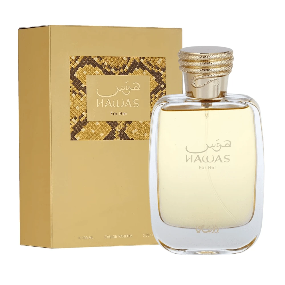 Rasasi Hawas For Her By Rasasi Hawas Perfume For Women 3.38 Oz 100mL ...