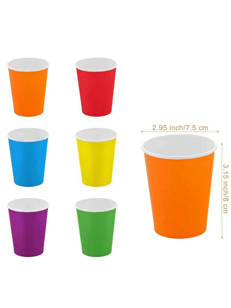 10 Pcs Count 9 Oz Coffee Cup, Leak-Free Food Safety Paper Cup 9 Oz ...