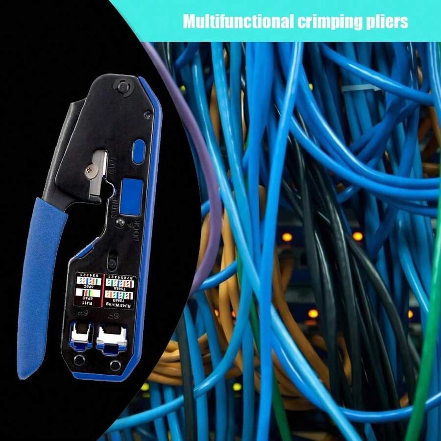 Professional Multi-Function 8P/6P Dual Universal Punchdown EZ Cat5/6 ...