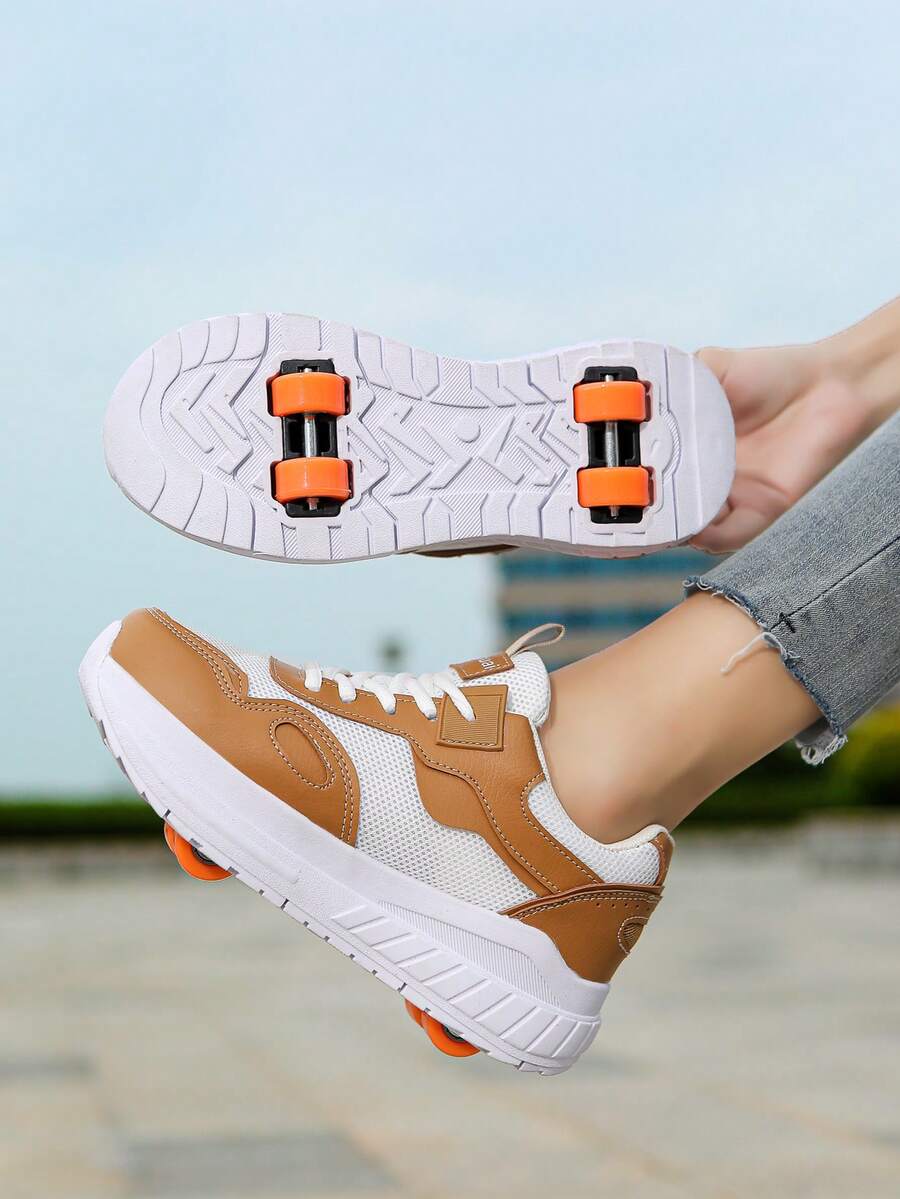 New 4-Wheel Roller Skates For Boys & Girls, Teens Inline Skates With ...