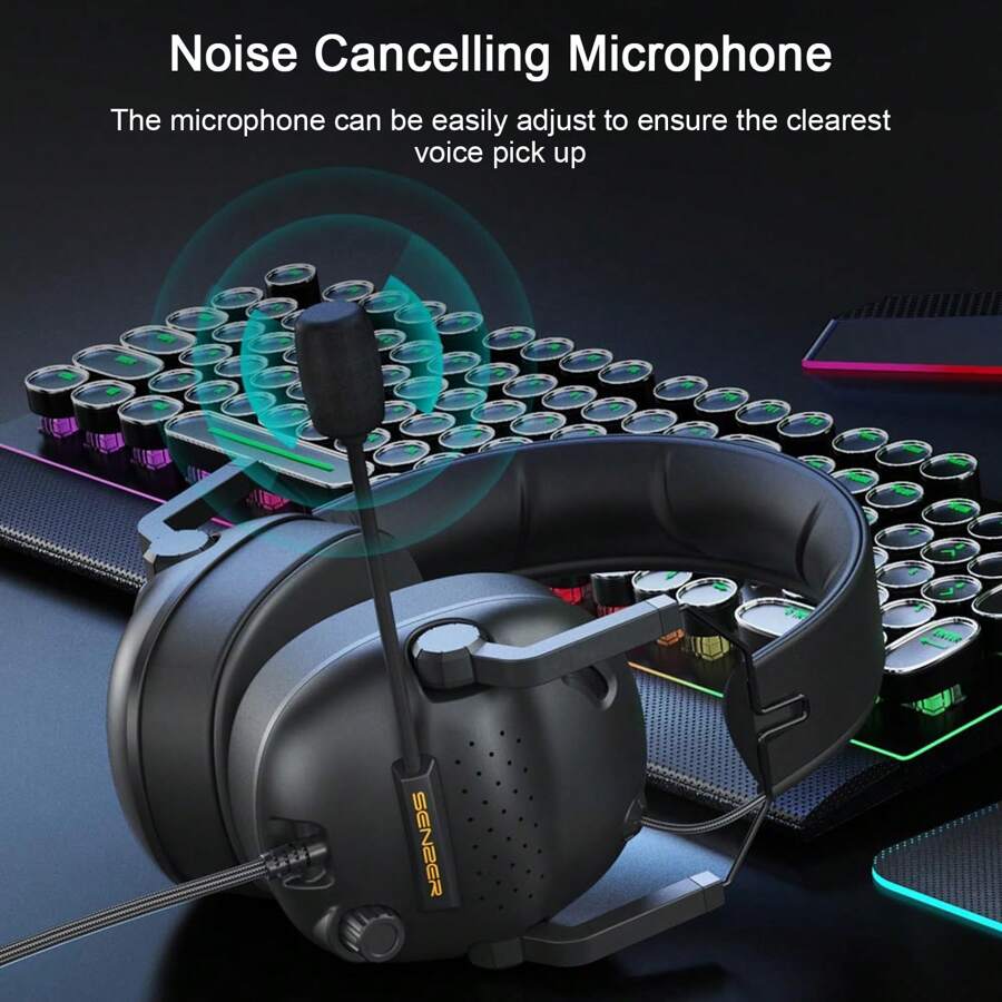 Senzer SENZER SG500 Surround Sound Pro Gaming Headset With Noise ...