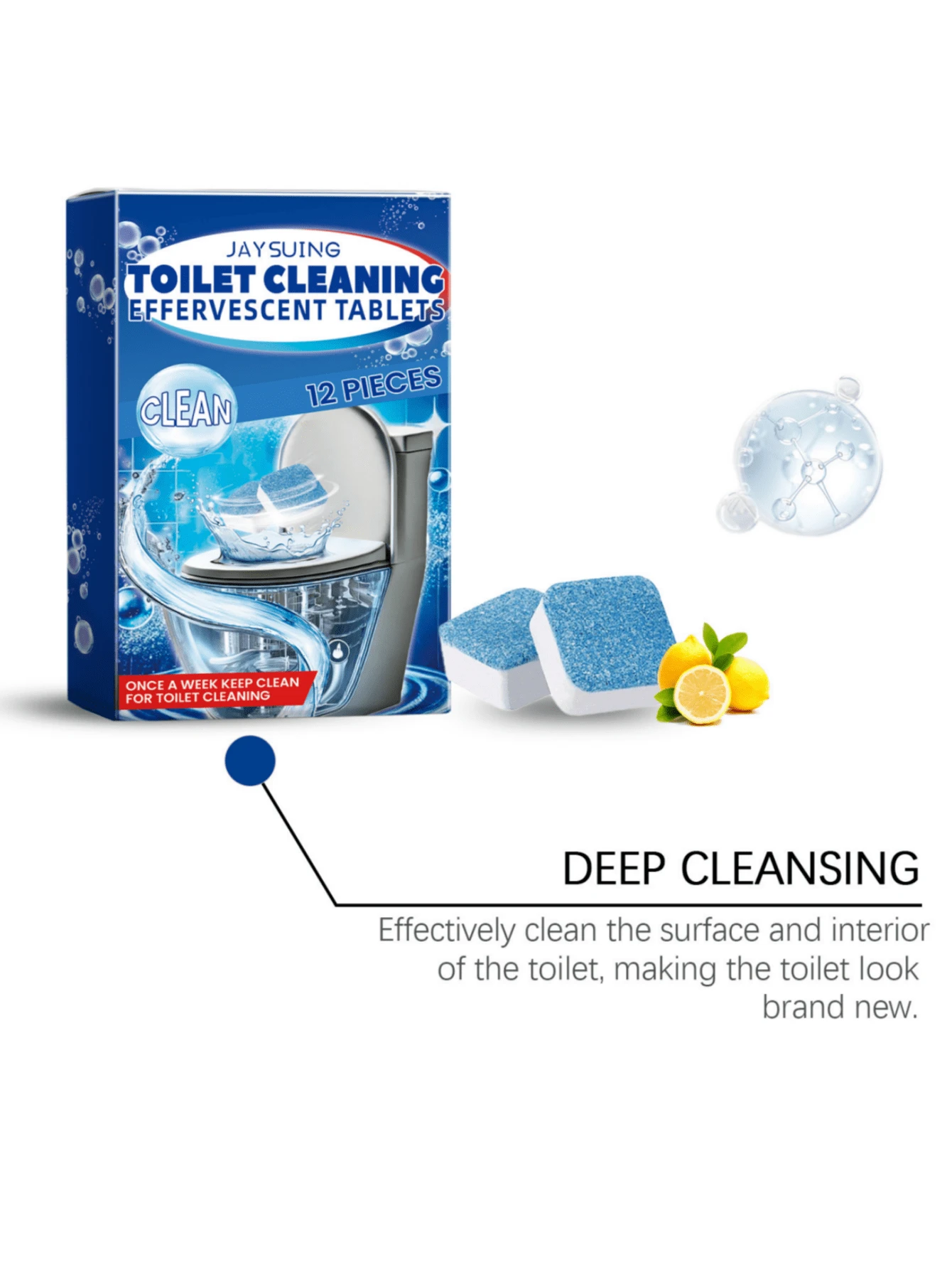 Pastiglie per la pulizia del wc, prodotti per la pulizia profumata ...