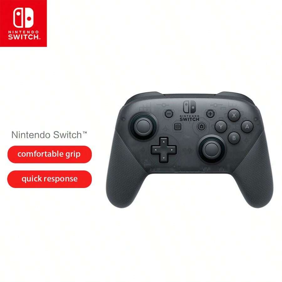 Nintendo Switch 1pc Nintendo Switch Pro Controller, Black Gamepad For ...