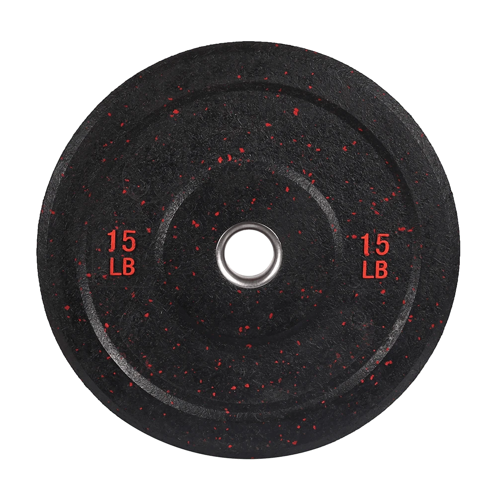 15LB The Same Rubber Particle High Elasticity Weight Plate As The Gym ...