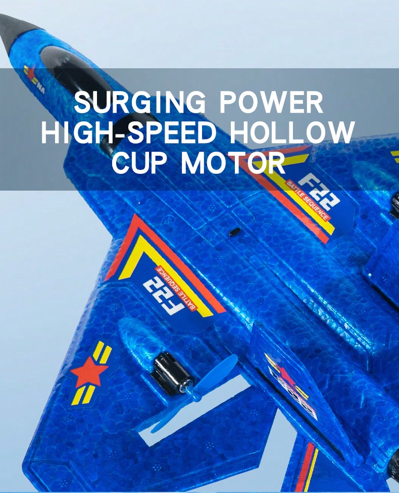 HW32 Remote Control Aircraft Toy Fighter Aircraft Model Fixed Wing Foam ...