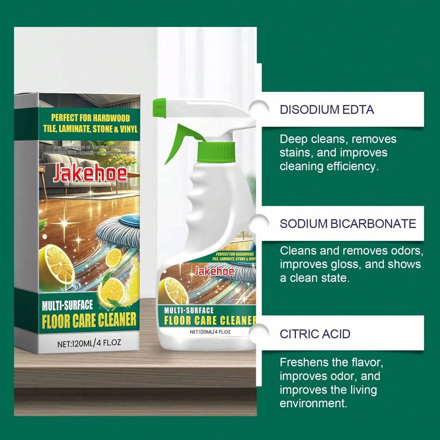 Tile Cleaner, Bathroom Floor Cleaner With Polishing & Brightening ...