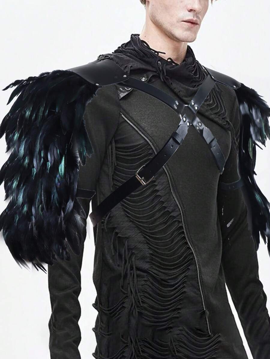 1PC Men's Medieval Leathers Costume Armour Cosplay Viking Armors ...