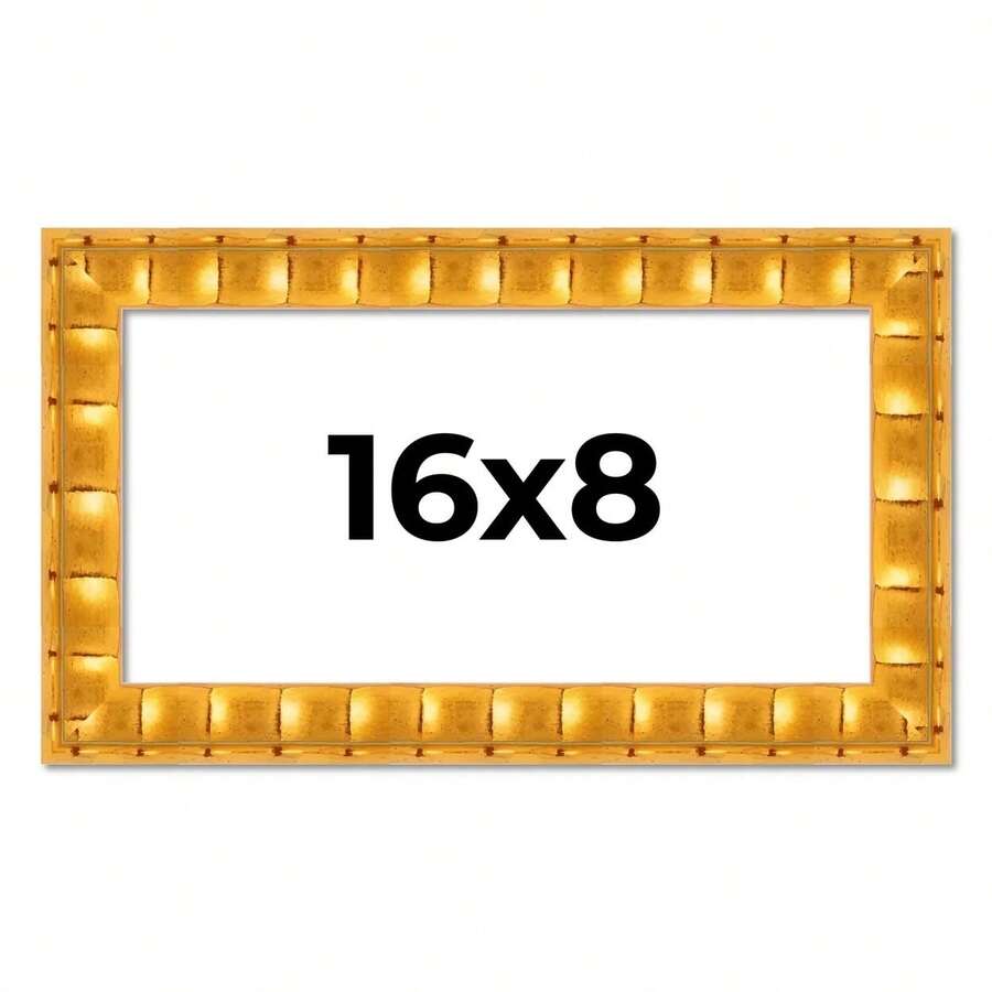 Custompictureframes.Com 16x8 Bamboo Picture Frame UV Acrylic 4 Finishes ...