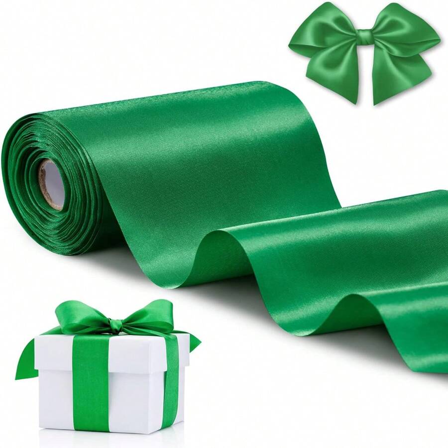 Satin Ribbon 4 Inch X 22 Yard Wide Thick Ribbon For A Grand Opening ...