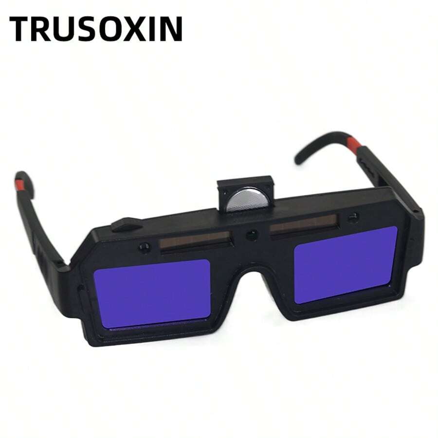 New Replaceable Battery, Adjustable Dimming Auto Dimming Safety Goggles ...