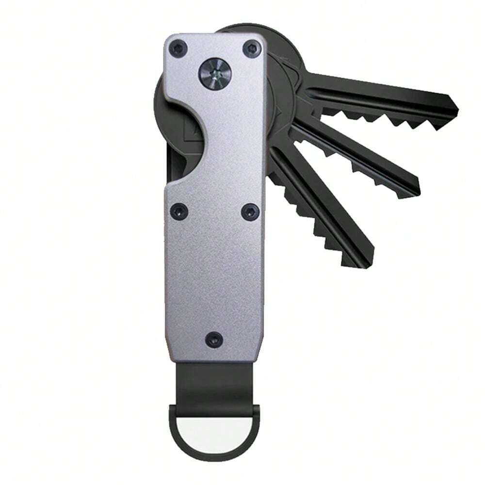 Key Organizer, Compact Keyholder, Anti-Lost Metal Keychain Aluminum ...