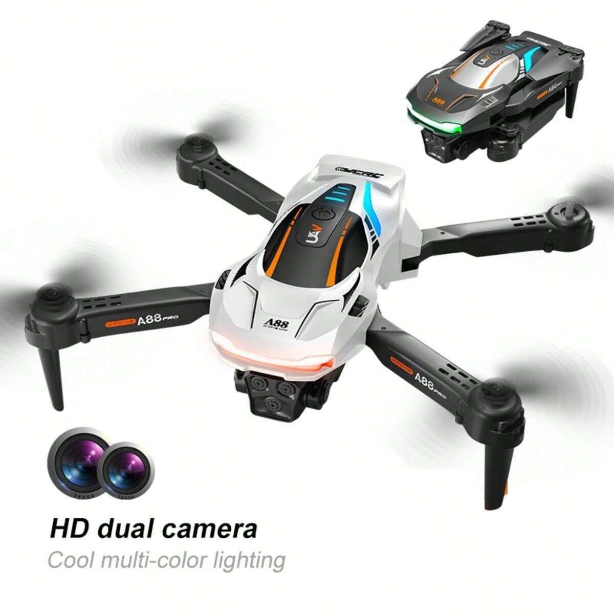 A88 RC 折りたたみ式ドローン HDカメラ 空撮 ラジコン飛行機 | #SHEIN1111sale