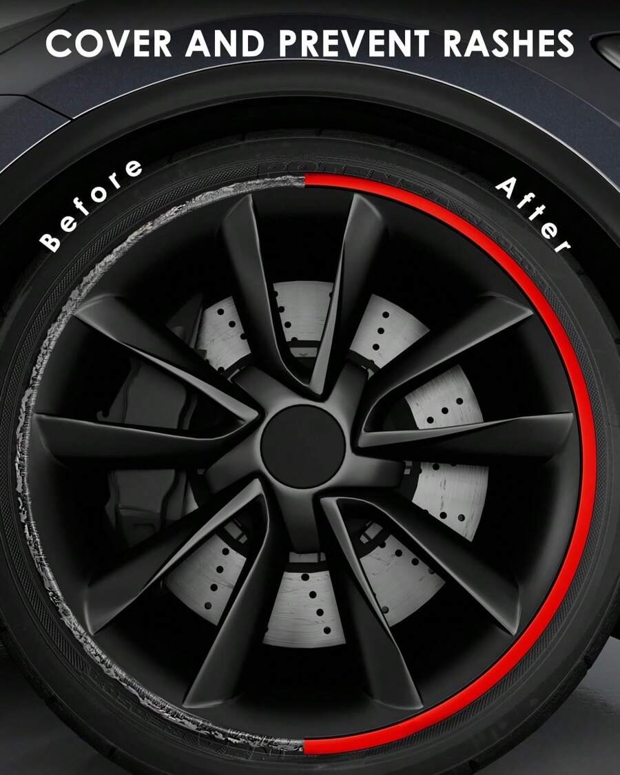 Automotive Aluminum Alloy Wheel Rim Protector For All Size - Covering ...