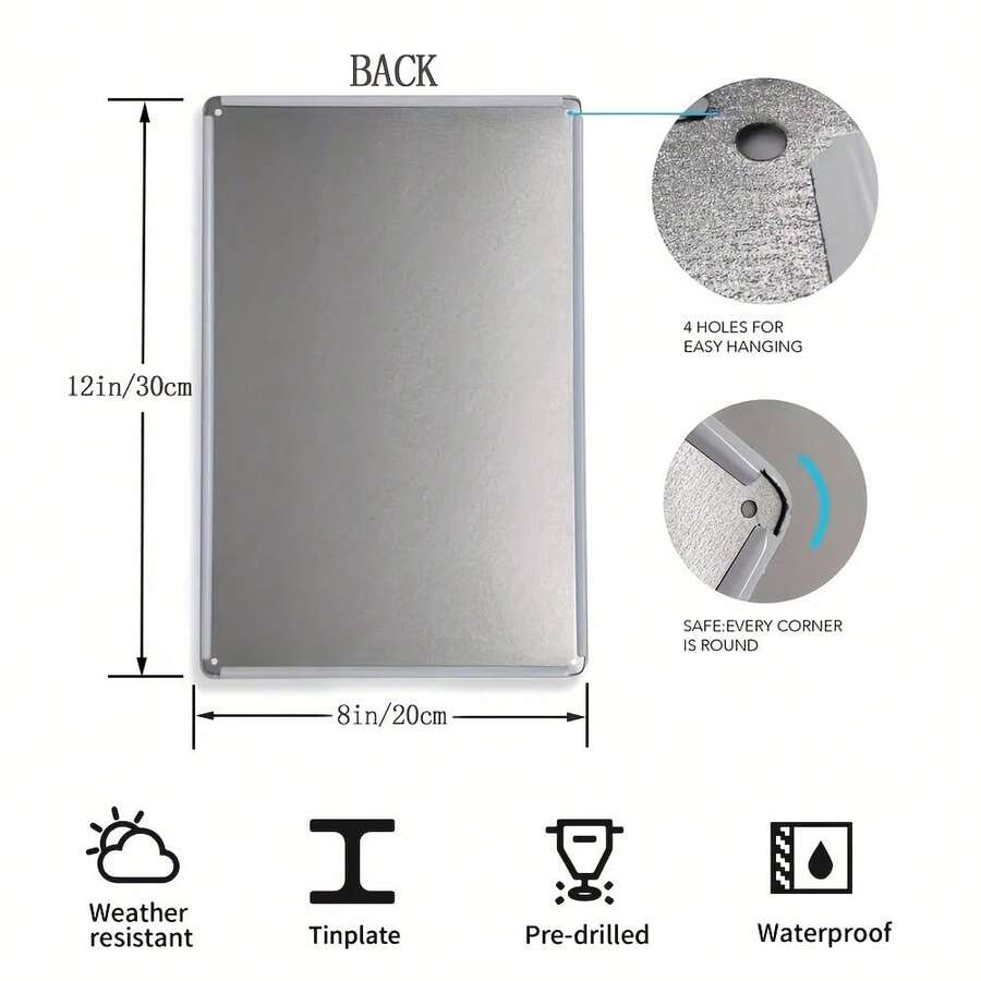 Letrero de "Cuidado con el perro", letrero de metal divertido que ...