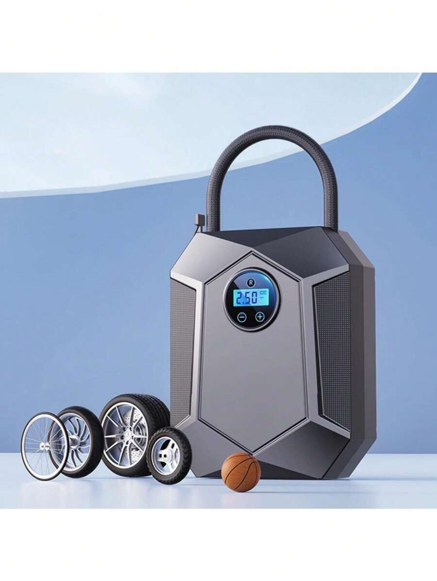 SUITU Tire Inflator With Digital Pressure Gauge - Car Accessories ...