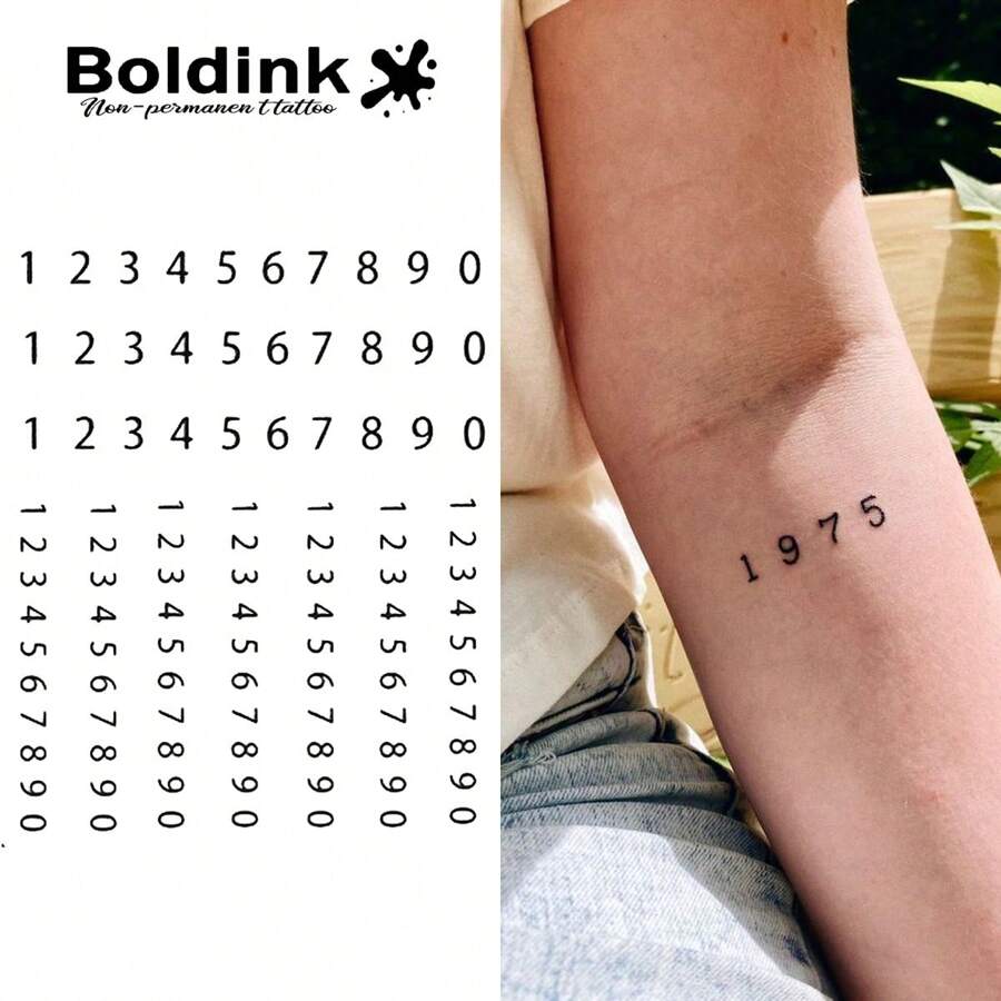 Boldink Non-Permanent Tattoo Technique, Digital Inspiration Design ...