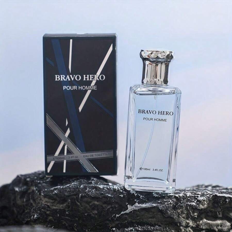 Perfume de caballero "Bravo Hero" de 100 ML es una fragancia aromática ...