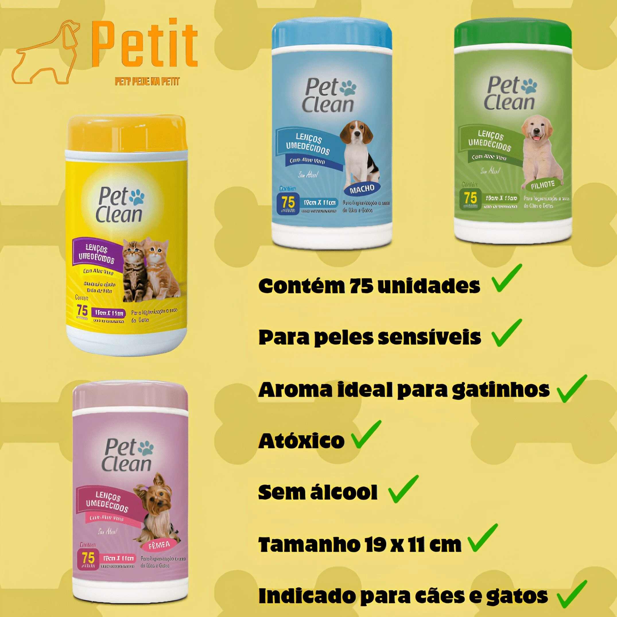 Pet Clean Male Perfume And Wet Wipe Kit For Dogs And Cats | SHEIN South ...