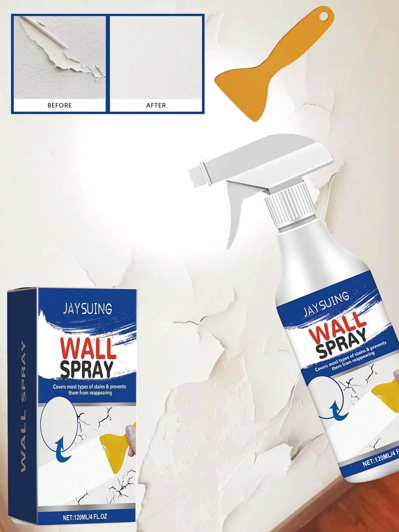 Wall Renovation Spray Paint Decontamination Coating Waterproof Sun ...