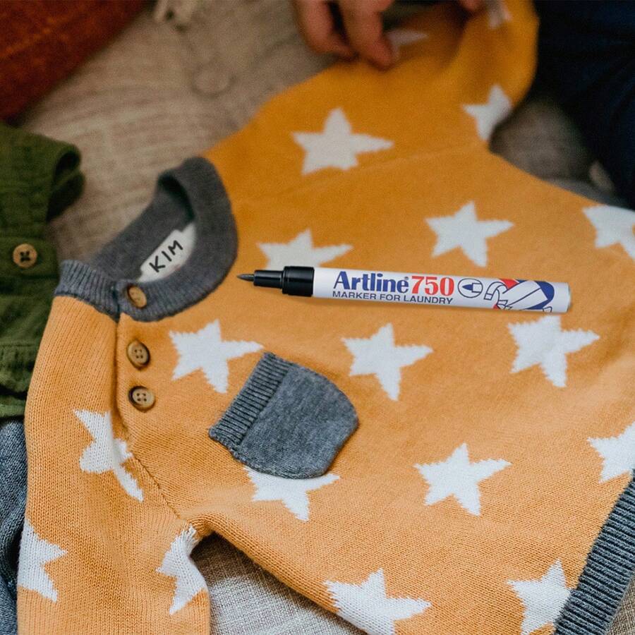 Artline Artline Laundry Fabric Markers Permanent For Clothes, Instant ...