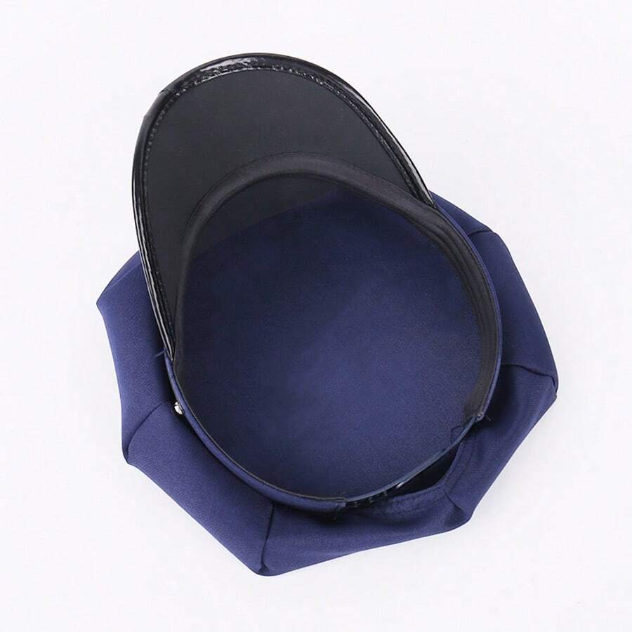 New Navy Blue Holiday Performance Yacht Party Police Badge Octagon Brim ...