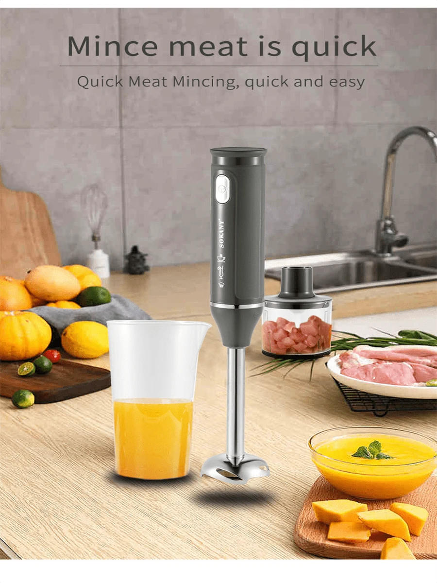 Conjunto de Mixer de Mão 4-em-1, Incluindo Mixer de Bastão ...