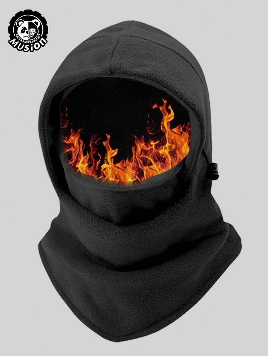 Musion 1pc Adjustable Ski Mask, Fleece Balaclava For Cold Weather ...