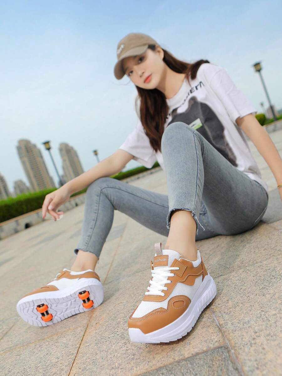 New 4-Wheel Roller Skates For Boys & Girls, Teens Inline Skates With ...