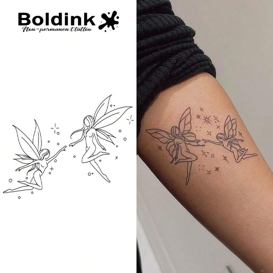 Boldink Non-Permanent Tattoo Technology, Inspired By Fairy Design ...