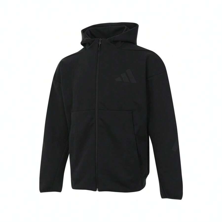 Adidas 2024 Men's M Z.N.E. FZ Knit Hooded Sports Jacket JE7538 | SHEIN EUR