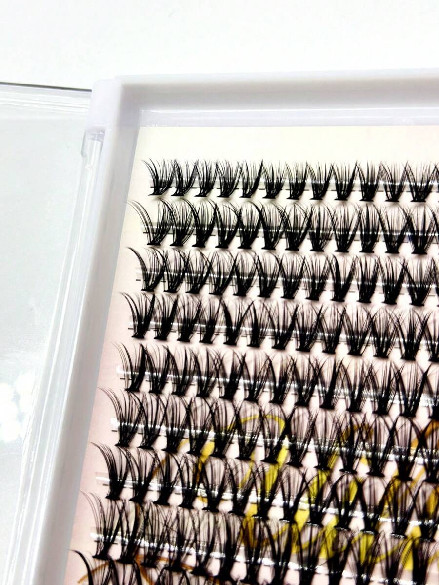 Diy Lash Clusters Premade Fans Soft Band Russian Dense Curl 30P Classic ...