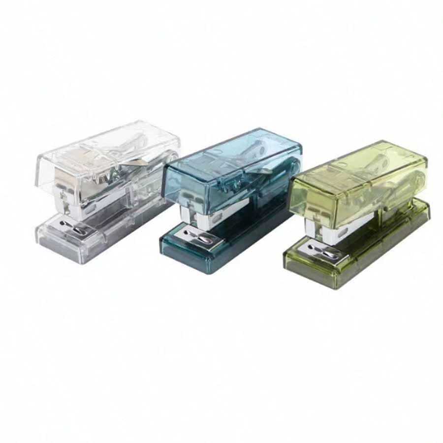 1pc Transparent Stapler, Lightweight And Portable For Office/Study ...