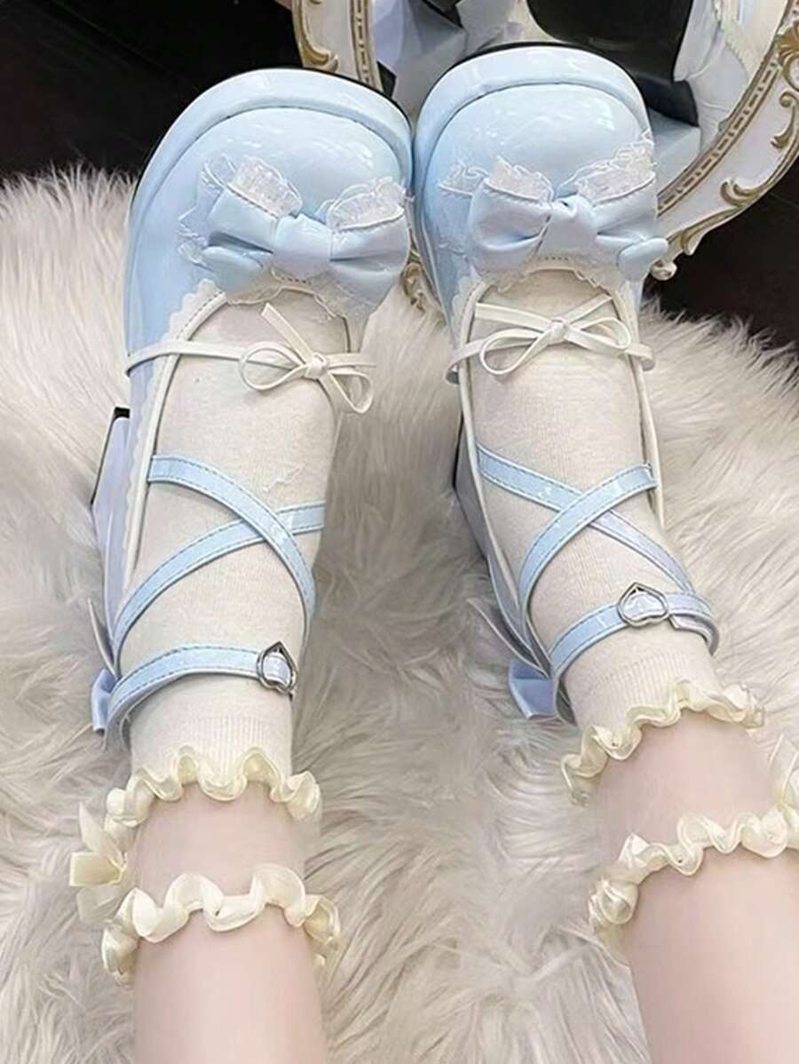 Mary Jane's Little Shoes Are Sweet And Fairy, And Lolita's Shoes Are ...