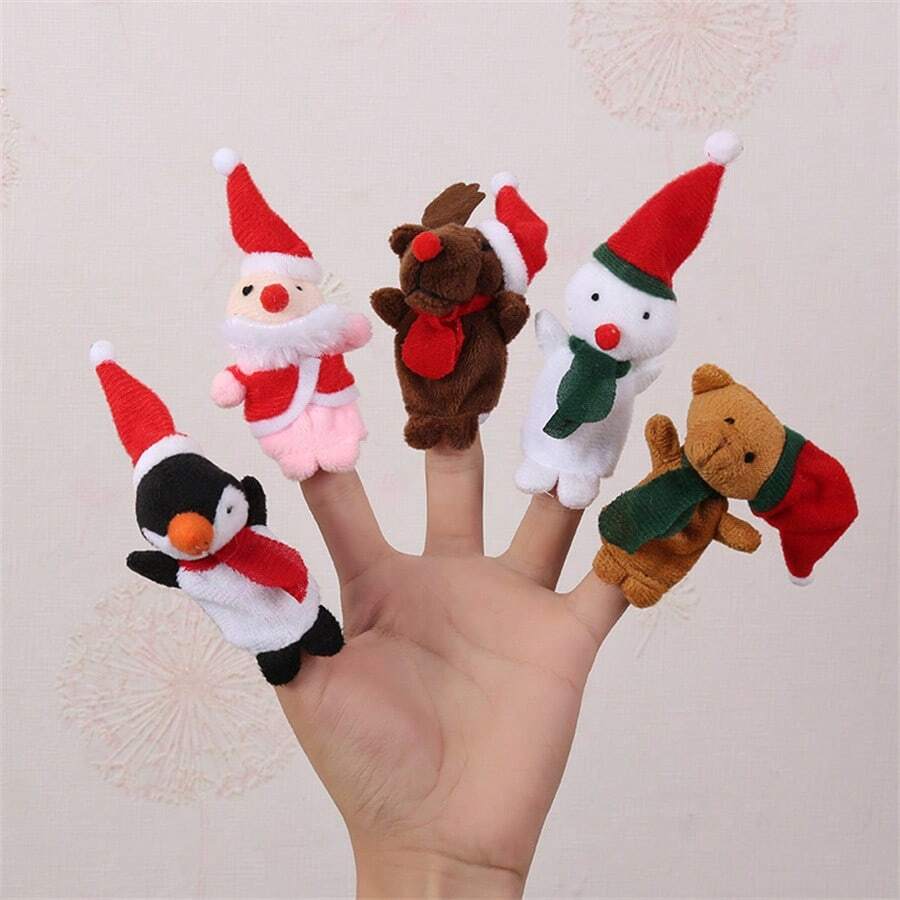 Finger Puppet, Christmas, Halloween, Thanksgiving Gift, Character ...