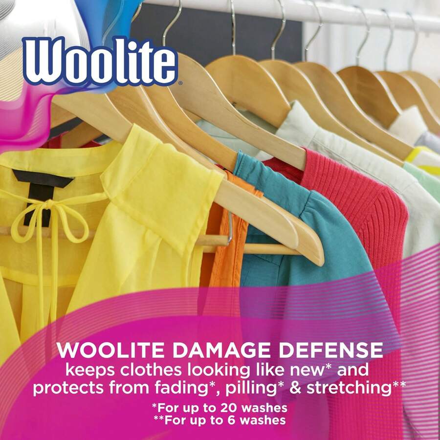Woolite Gentle Cycle Liquid Laundry Detergent, Regular & HE Washers, 66 ...