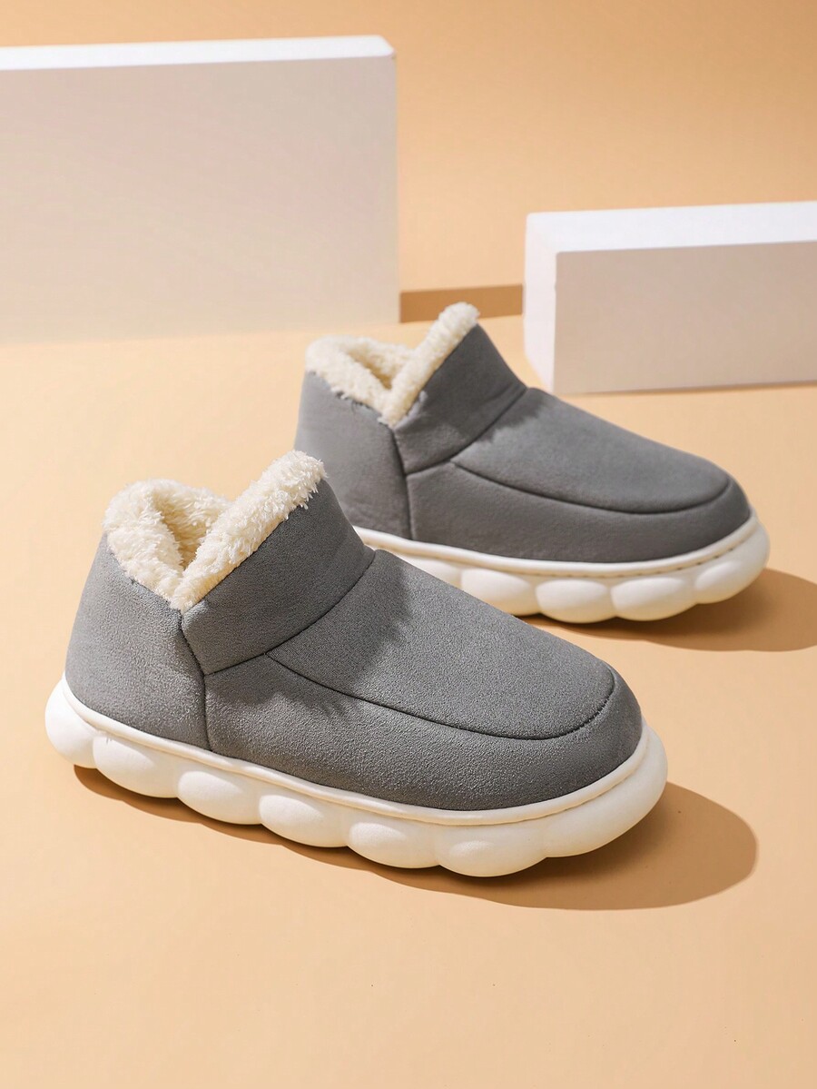 Women's Hook And Loop Closure Indoor House Slippers With Warm EVA Sole, Anti-Slip for Sale ...