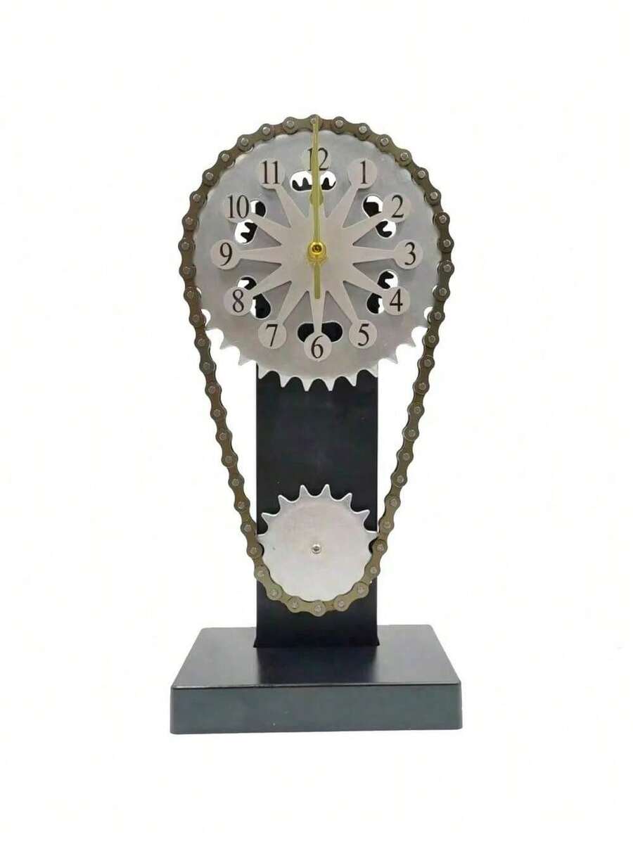 Chain Gear Rotating Clock Mechanical Vintage Industrial | SHEIN USA