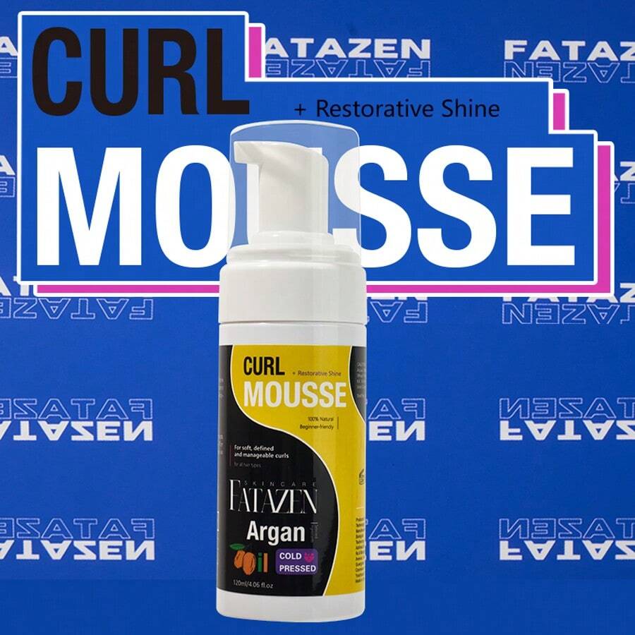 FATAZEN 120ml Mousse para el cabello de aspecto natural y no pegajoso ...
